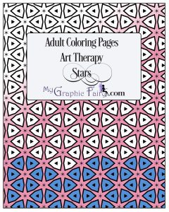 Art Therapy - Coloring Pages - Stars | My Graphic Fairy